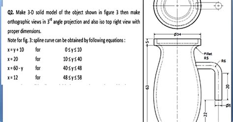 Autodesk Inventor Professional 6splinesweeprevolve Command Practice