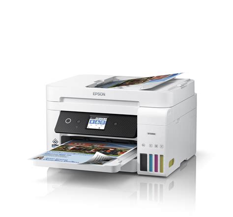Photo Workforce St C4100 Left Angle Epson Us