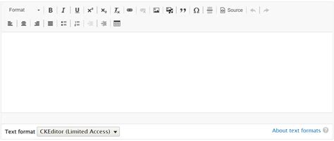 Formatted Text Editor Web Services