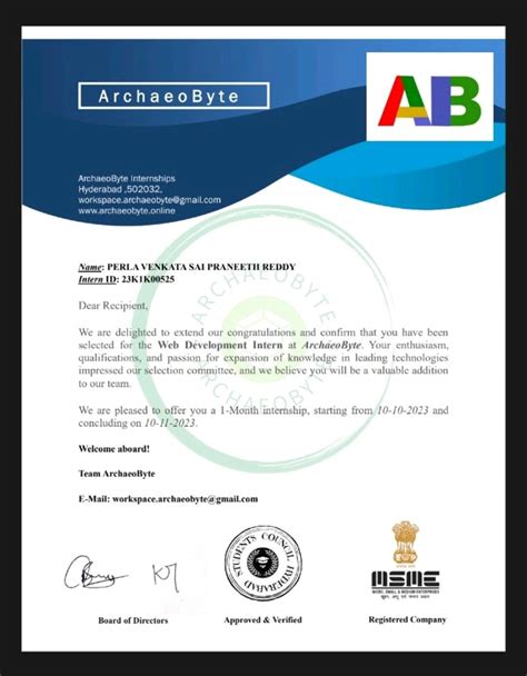 Sai Praneeth Reddy On Linkedin Internship Newopportunity Career Gratitude