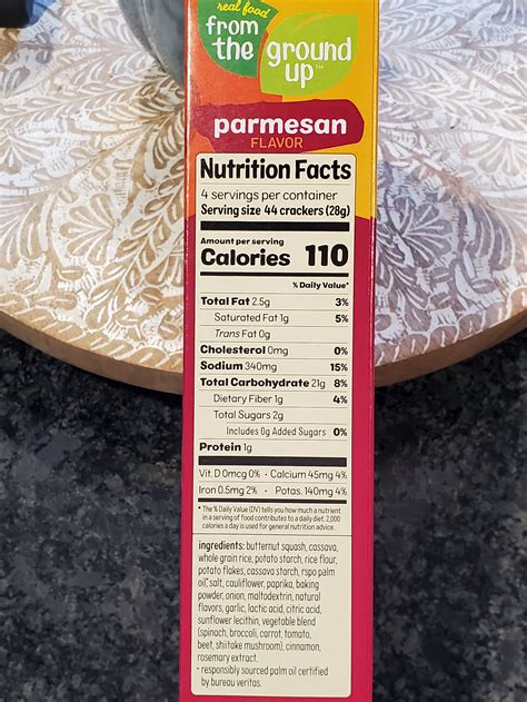 From The Ground Up Butternut Squash Crackers Review — Consciously Katelyn