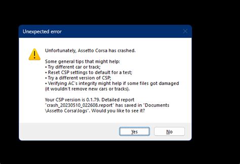 Asseto Corsa Keeps Crashing When Joining Kaido Net Servers And Only When Online The Mods Work