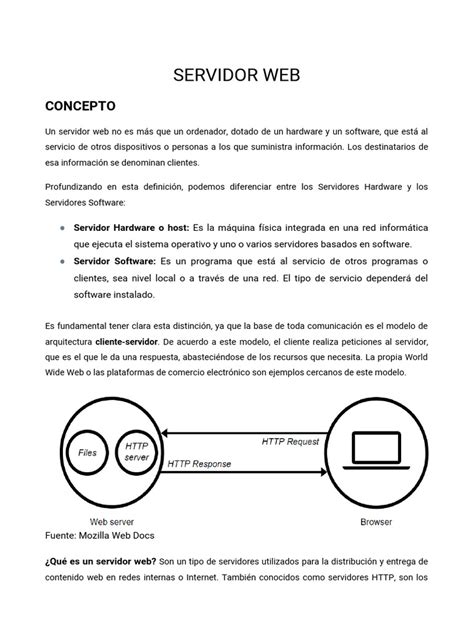 Servidor Web Descargar Gratis Pdf Redes Internet Y Web