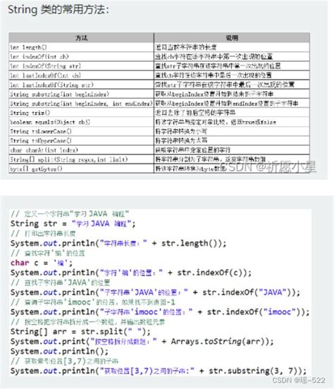 Java核心技术：异常处理、字符串与常用类详解 Csdn博客