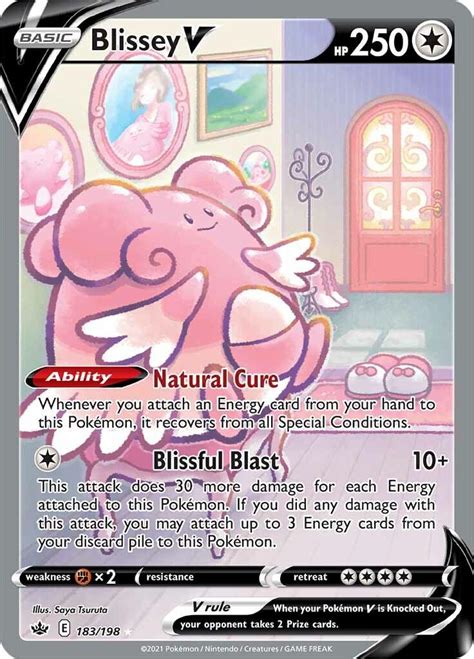 Blissey V 183 Prices Pokemon Chilling Reign Pokemon Cards