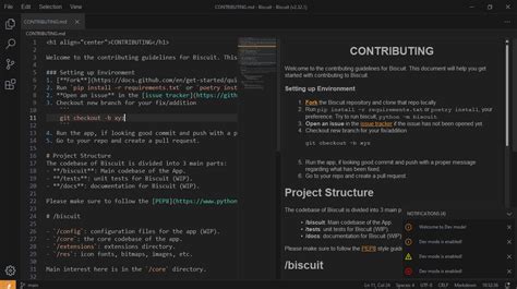 Github Cynthiaoduolbiscuit Code Editor Lightweight Code Editor With Extensions For Any Language
