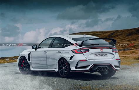 2022 Civic Type R Info And Rendering Will Have Manual Transmission And