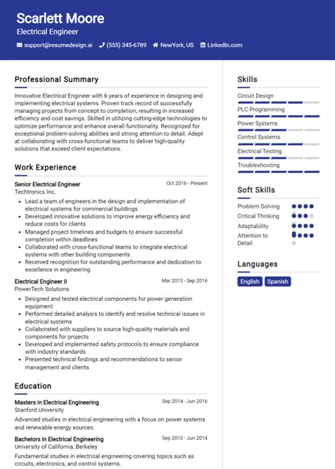 20 Instrumentation Engineer Resume Examples And Templates For 2025 Resumedesignai