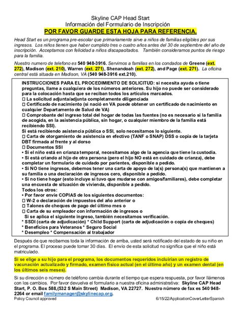 Completable En Línea Programas Head Start Eclkc Fax Email Imprimir Pdffiller
