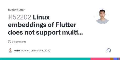 Linux Embeddings Of Flutter Does Not Support Multi Touch · Issue 52202 · Flutterflutter · Github
