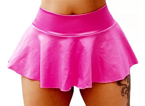 Micro Saia Mini Saia Minissaia Sexy Rodada Godê Brilho Parcelamento