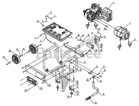 Generac Gp3300 Parts Diagram