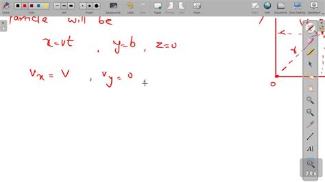 Solveda Particle Is Moving Along A Straight Line Parallel To X Axis