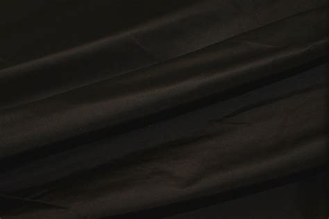 Тафта шелковая черная (Индия) - купить в интернет-магазине Олматекс