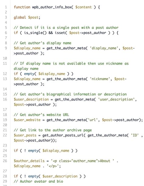 The Ultimate Guide To Wordpress Code Snippets 6 Examples