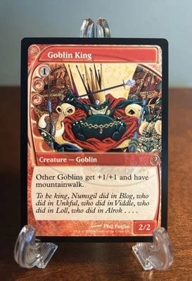 Goblin King Future Sight Frame 191 Mb2 Mystery Booster 2 Mtg Mint