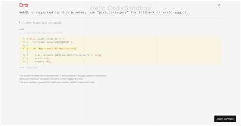Pixi Text Forked Codesandbox