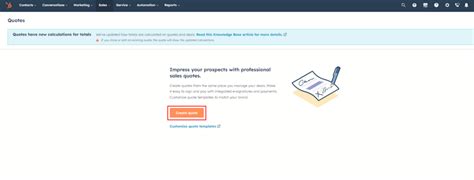 How To Create Quotes In Hubspot Crm Pashtek
