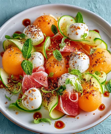 Salade Melon Mozzarella Fraîche La Recette Estivale Parfaite