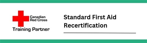 Standard First Aid Recertification Safety Training In Red Deer