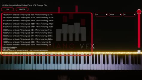 Piano Vfx