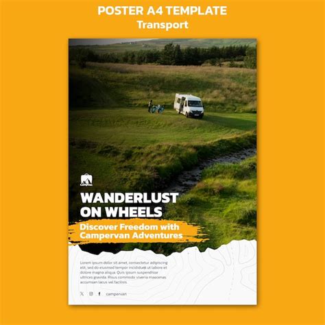 Free Psd Transport Template Design
