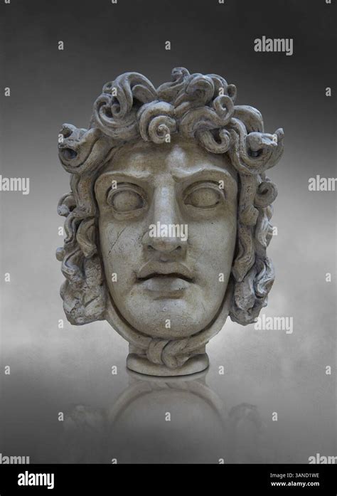 Roman Head Sculpture Of Medusa Vatican Museums Inv No 2281 In Greek Mythology Medusa Or The