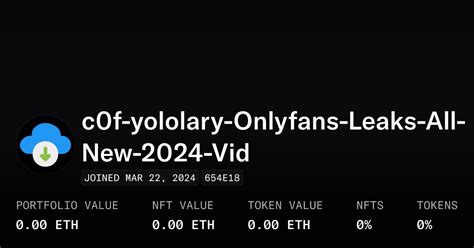C0f Yololary Onlyfans Leaks All New 2024 Vid Profile Opensea