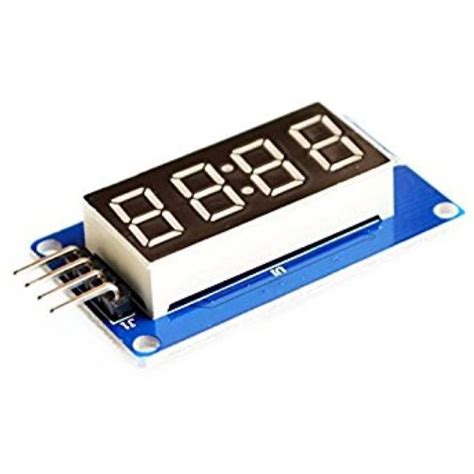 4 Digit 7 Segment Display Module For Arduino Project Builders