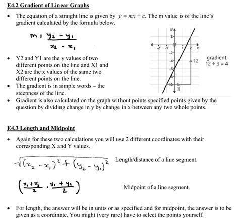 0607 Caie Igcse International Mathematics Notes Teaching Resources