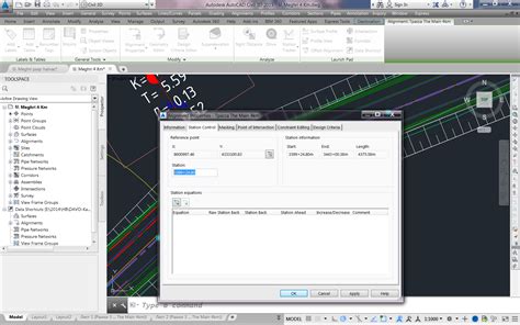 alignment station control autodesk community