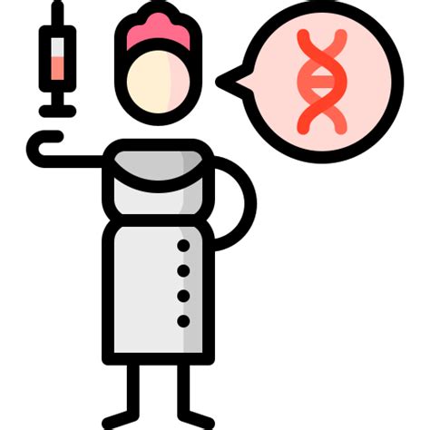 Genetic Modification Puppet Characters Lineal Color Icon