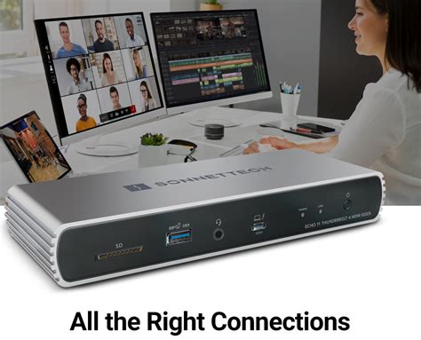 Echo 11 Thunderbolt 4 HDMI Dock – Sonnet Online Store - SONNETTECH