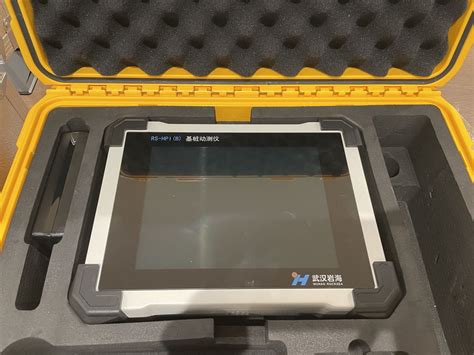 load tester pile dynamics analyzer concrete high strain equipment