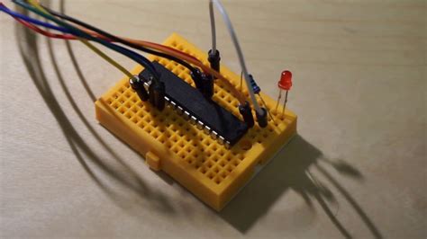Atmega328p Pu Breadboard Arduino Youtube