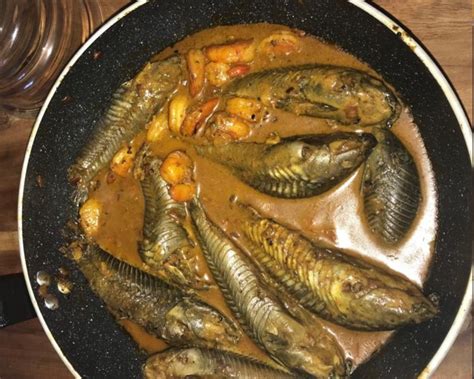 Kwi Kwi Surinaamse Vis In Kerrie Kokossaus Hindoestaanse