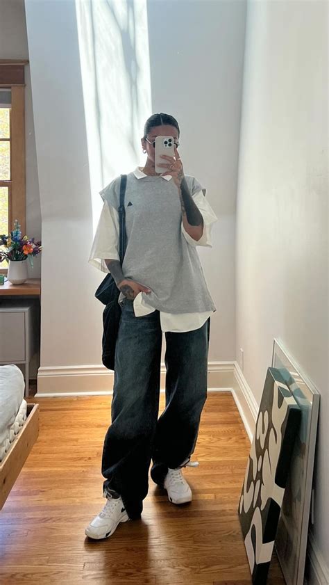 Melina Marissa On Instagram Anotha Get Ready Button Up Thrifted Tank Thrifted Jeans