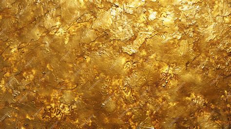Premium Photo Golden Background With A Rough Texture The Surface Is