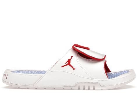 Jordan Hydro Xi Retro White University Red Whitevarsity Redone