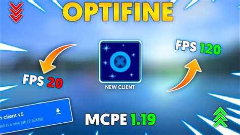 Best Fps Boost Client For Mcpe 1 19 Youtube