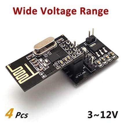 NRF L Socket Adapter Board Converter Arduino With V Regulator Eazyfast Official Store