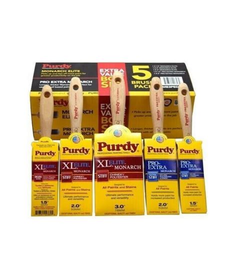 Purdy Monarch Elite And Pro Extra Brush Set Diy Direct