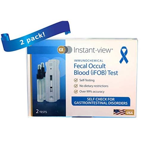 Immunochemical Fecal Occult Blood IFOB Home Test And Stool