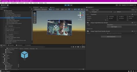 vuforia integrating video on image target on unity 2022 stack overflow
