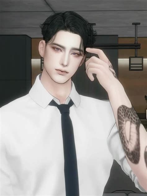 Ma Boy~🐈‍⬛ Sims Hair The Sims 4 Skin Sims 4 Teen