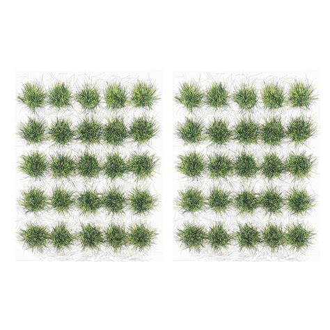 Raindrops 1 Box Simulation Grass Cluster Decor Sand Table Decorative
