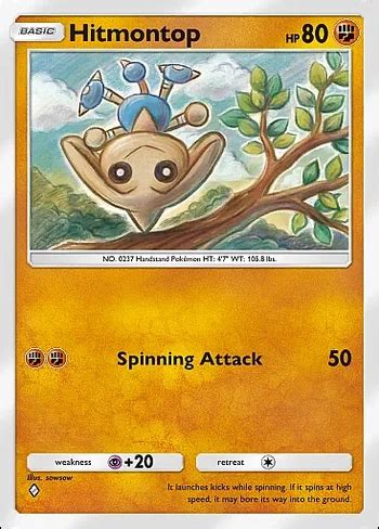 All Hitmontop Cards From Pokémon Tcg Pocket Pokémon Zone