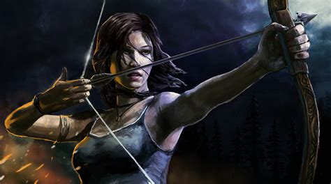 4k Archers Tomb Raider Tomb Raider 2013 Lara Croft Singlet Brown