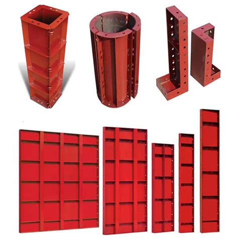 Circular Column Round Column Steel Formwork System For Building Concrete Price