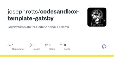 Github Josephrottscodesandbox Template Gatsby Gatsby Template For Codesandbox Projects